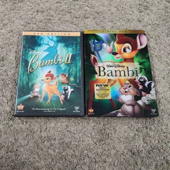 Media | Disneys Bambi Bambi 2 Dvd Movie Lot | Poshmark
